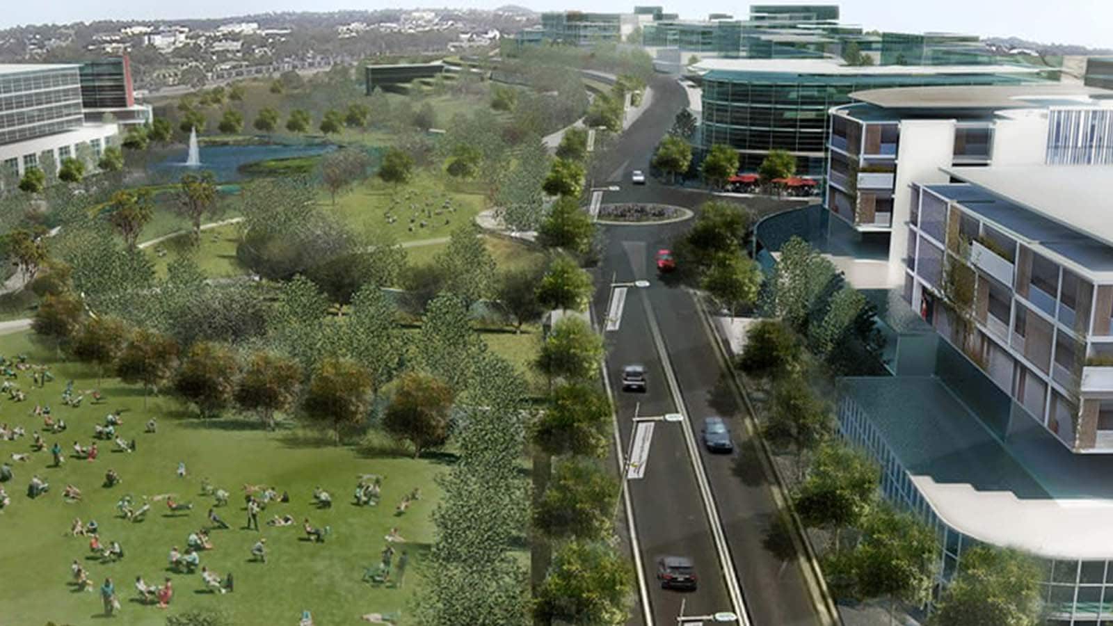 HDB Town Planning & Design - The Levee Central Maitland